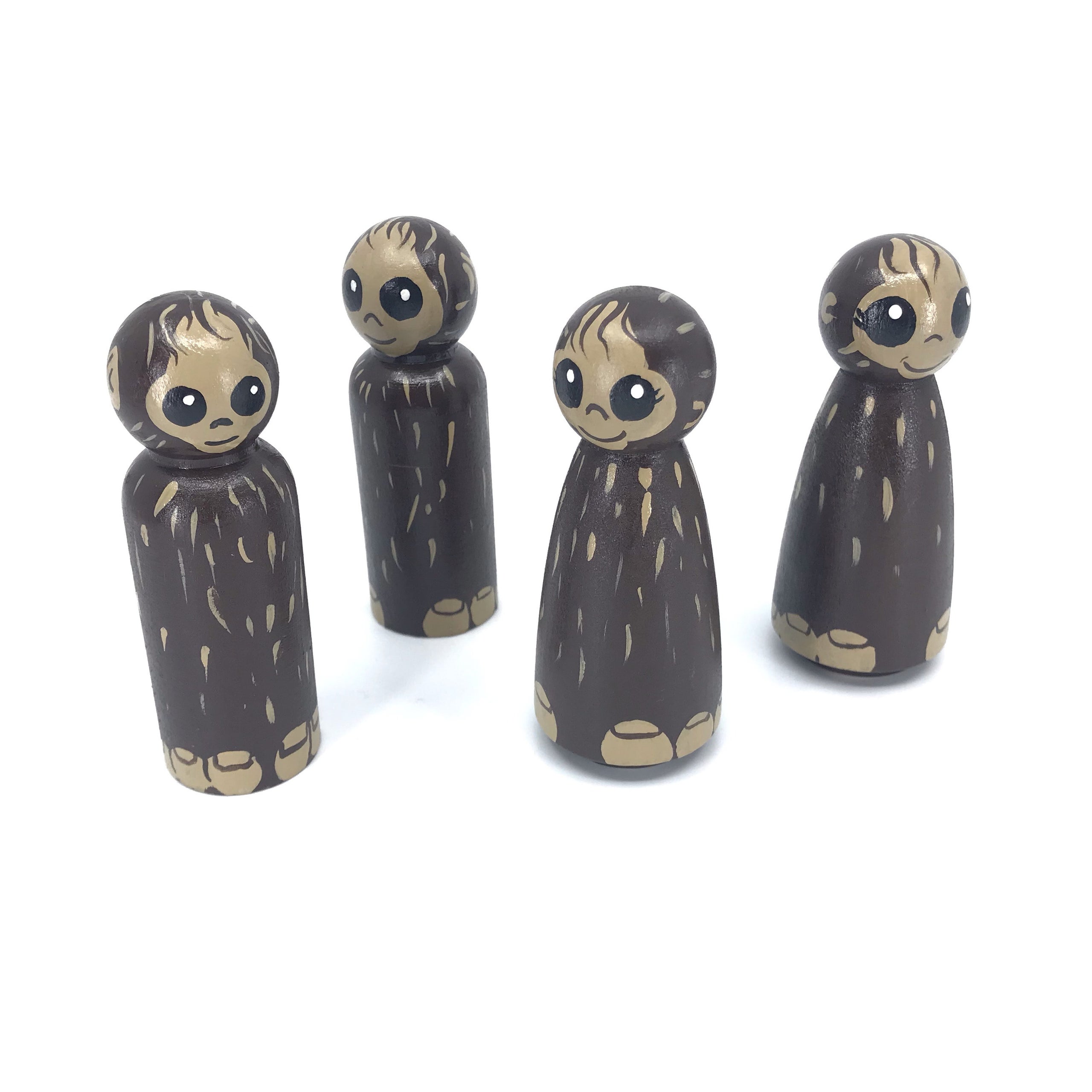 Bigfoot Cryptid Figure - Wood Monster by Monstorium | Monstorium